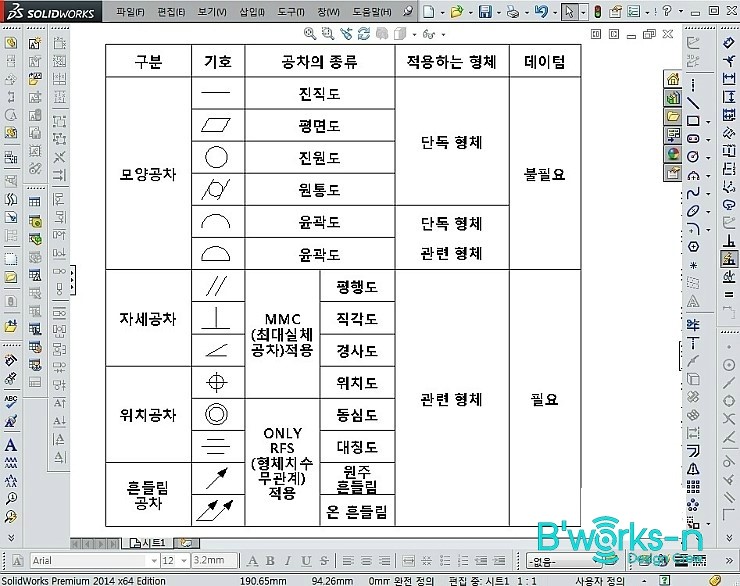 Solidworks 솔리드웍스를 통한 기하공차이론01 기하공차이론 시작 네이버 블로그