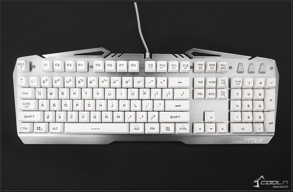 알루미늄 멤브레인 키보드 Xenics Stormx Titan Keyboard 쿨엔조이 1부 네이버 블로그