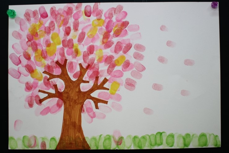 초등미술수업자료 뜻밖의 본인 인증 손가락 찍어 지문 그림 그리기 손가락 찍어 지문 그림 그리기 활동 네이버 블로그