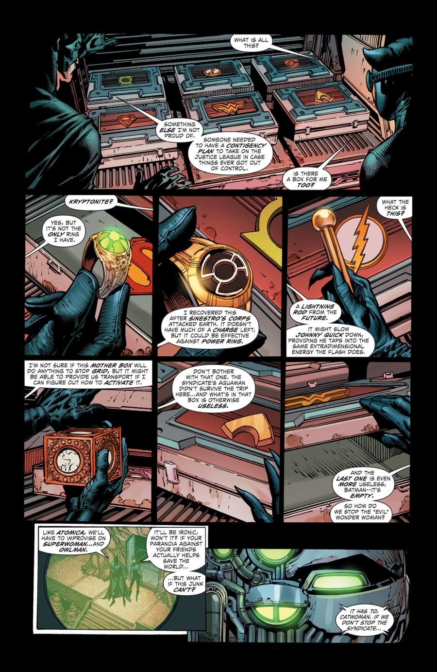 Awesome Moments in Forever Evil (2013) - TV Tropes