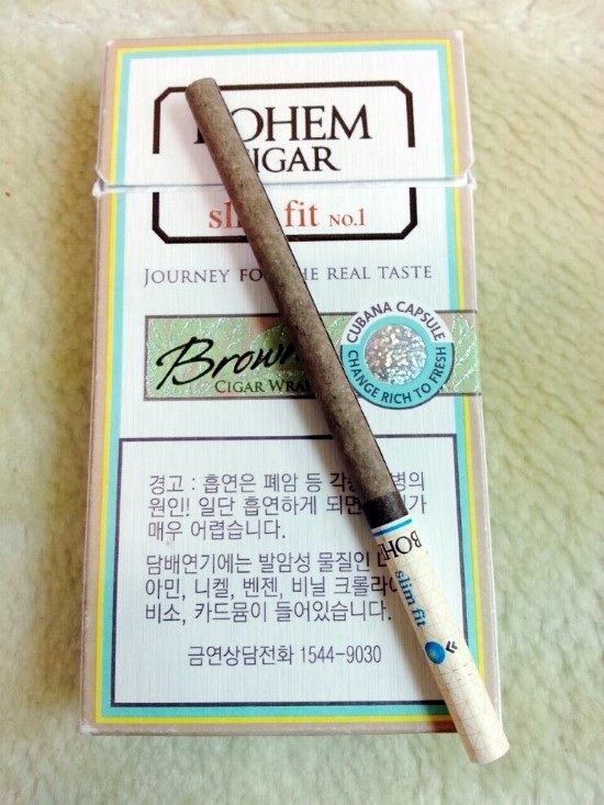 보헴시가 슬림핏 브라운 넘버1: BOHEM CIGAR slim fit Brown NO.1 : 네이버 블로그